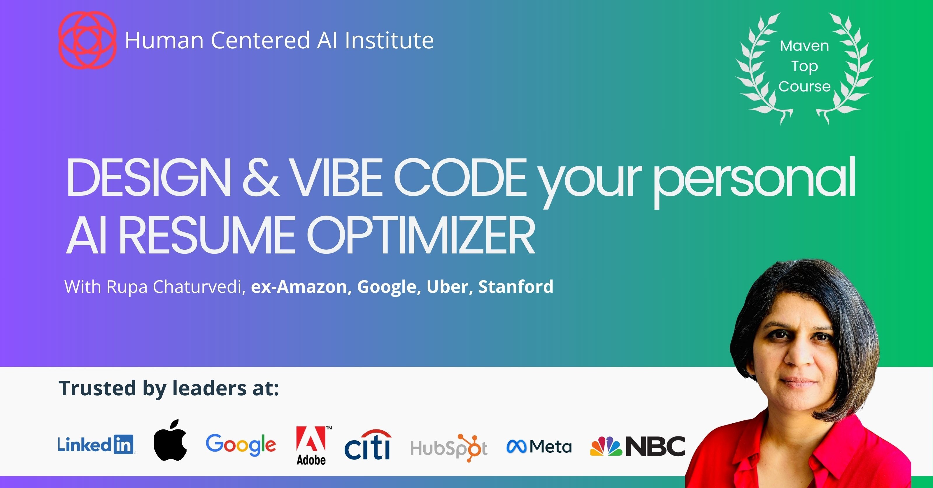 Vibe Code your AI Resume Optimizer by Rupa Chaturvedi on Maven